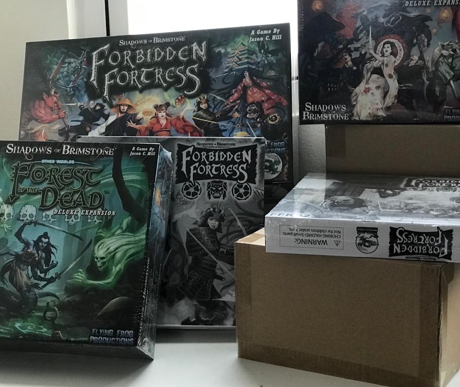 Forbidden Fortress - Kickstarter Shogun Pledge - Board Game, Hobbies ...