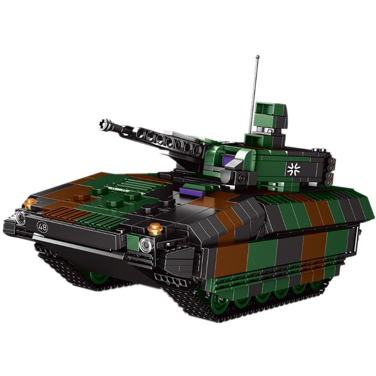 German Military Bricks Series (Infantry Tank Puma, 1238 pcs), Toys ...