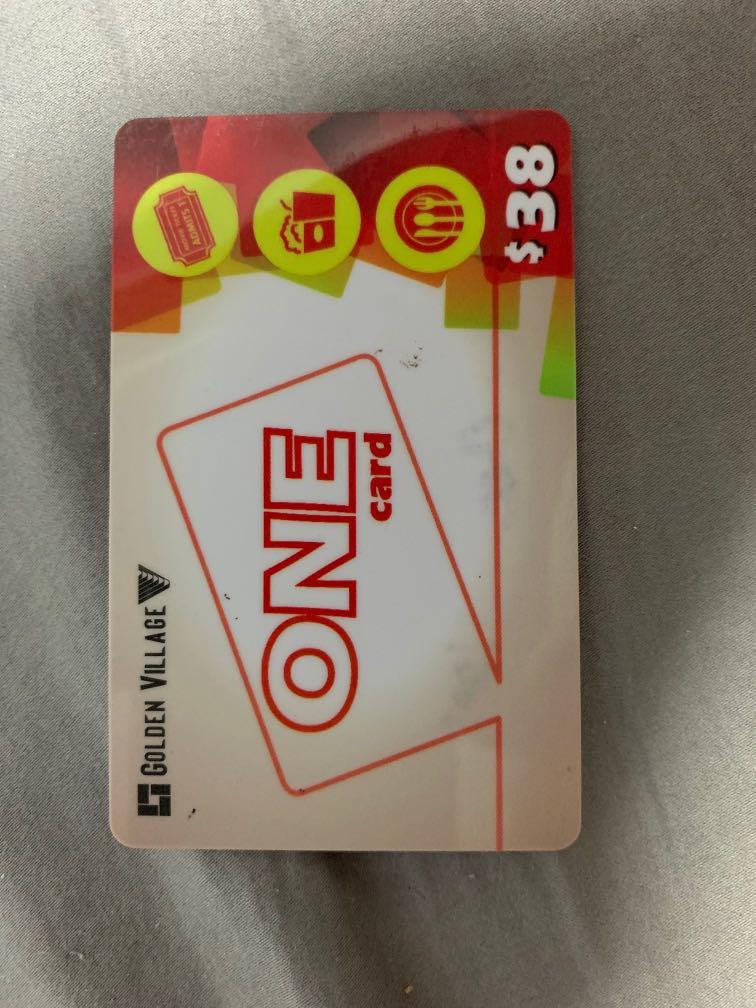 Golden village One card, Tickets & Vouchers, Vouchers on Carousell