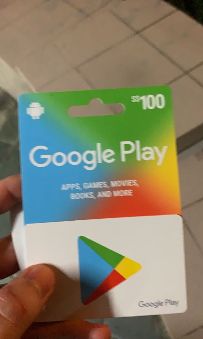 Google Play Card, Tickets & Vouchers, Vouchers on Carousell