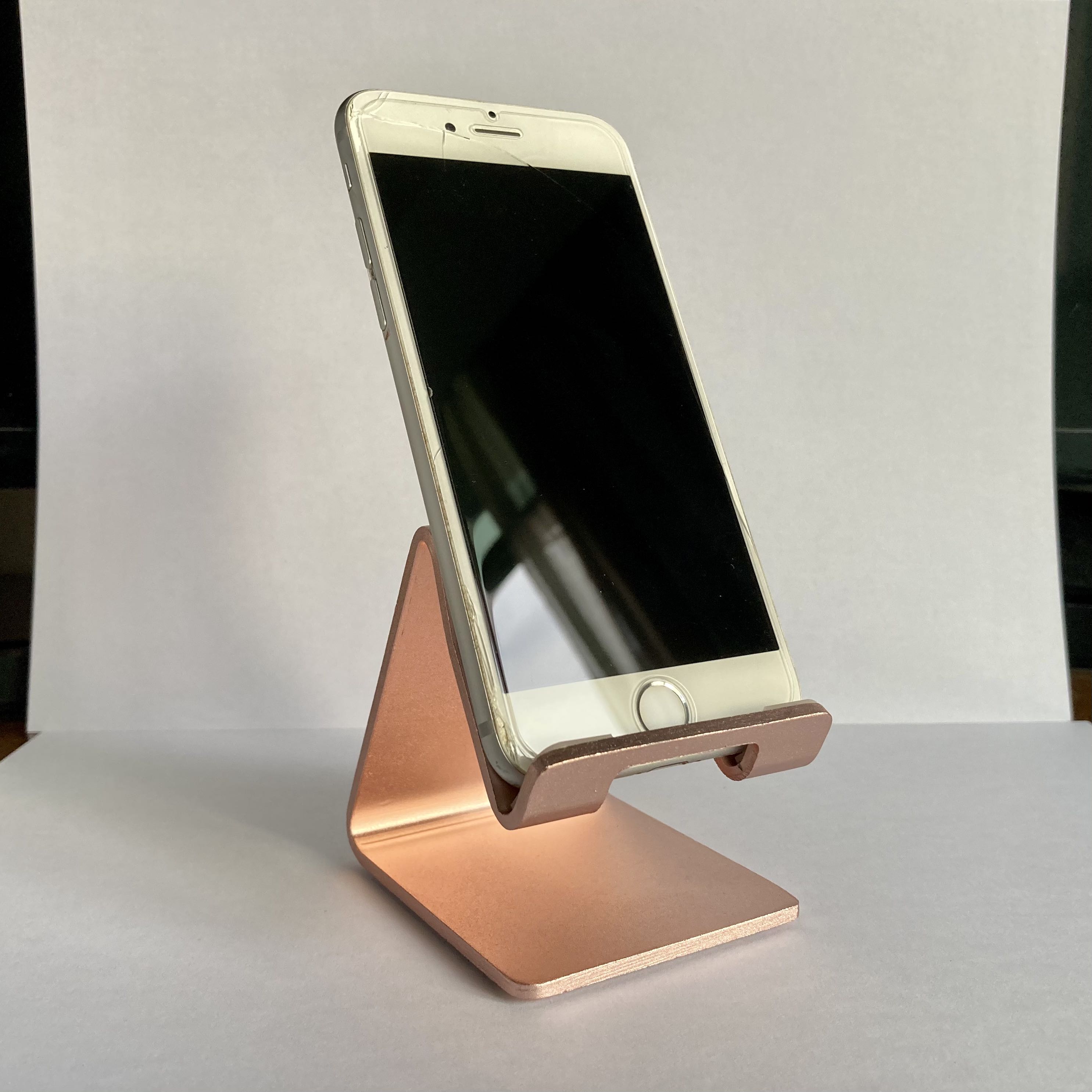 Phone stand rose gold aluminium, Mobile Phones & Gadgets, Mobile ...