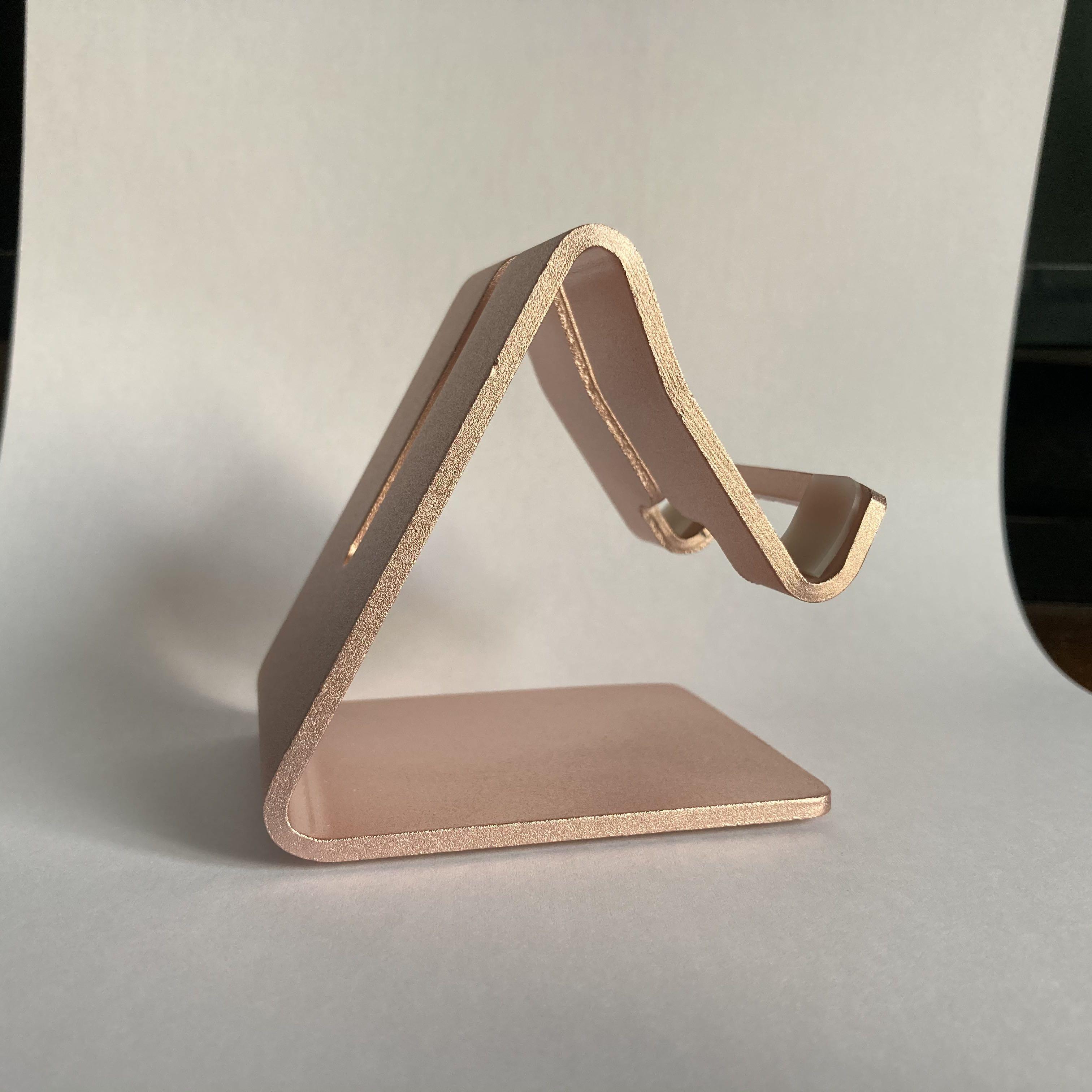 Phone stand rose gold aluminium, Mobile Phones & Gadgets, Mobile ...
