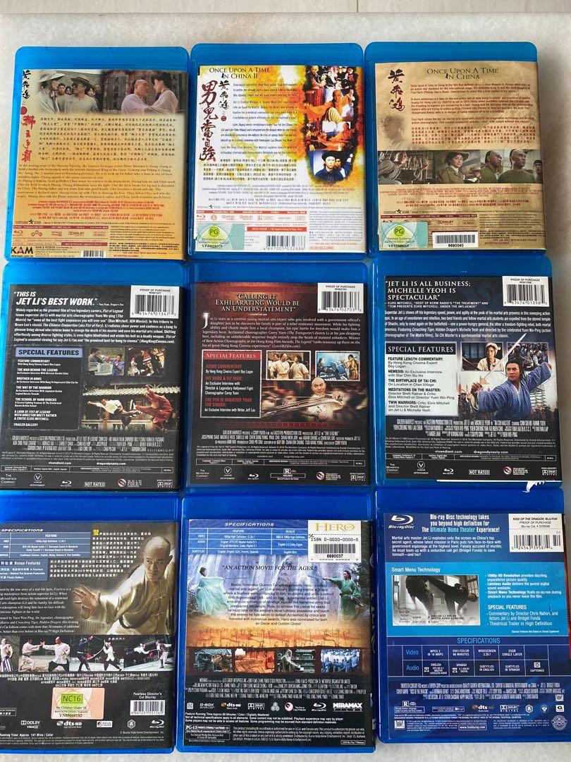 Jet Li Blu Ray Collection, Hobbies & Toys, Music & Media, CDs & DVDs on ...