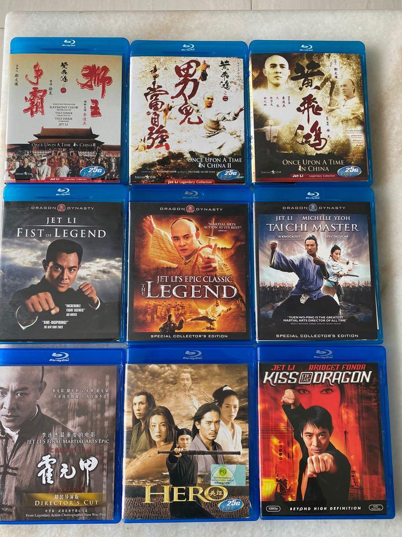 Jet Li Blu Ray Collection, Hobbies & Toys, Music & Media, CDs & DVDs on ...