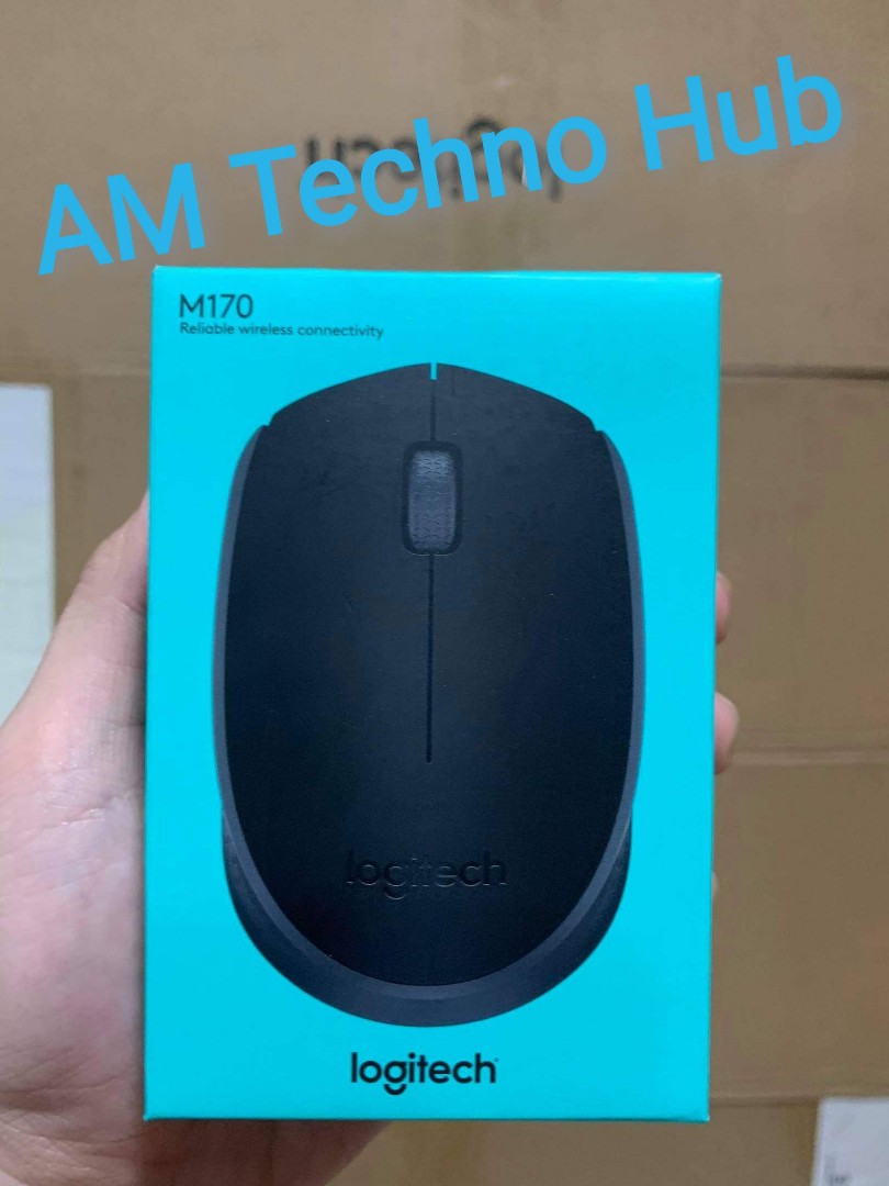 Logitech M170 Wireless Mouse Black, Computers & Tech, Parts ...