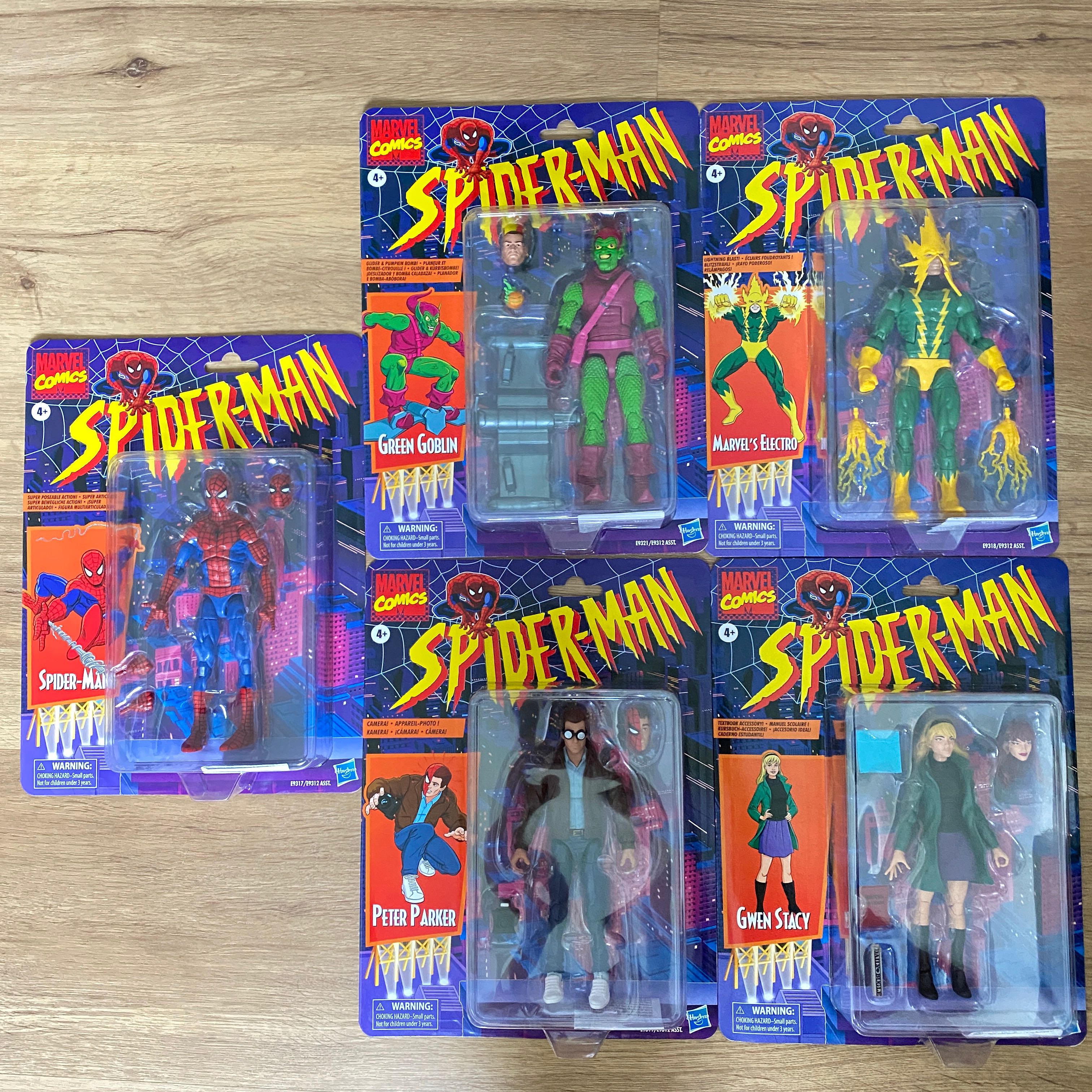 Marvel Legends Spider-Man Retro Wave, Hobbies & Toys, Toys & Games on ...