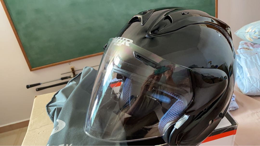 Like Arai helmet MHR Ram 3 Size L, Motorcycles, Motorcycle Apparel on ...