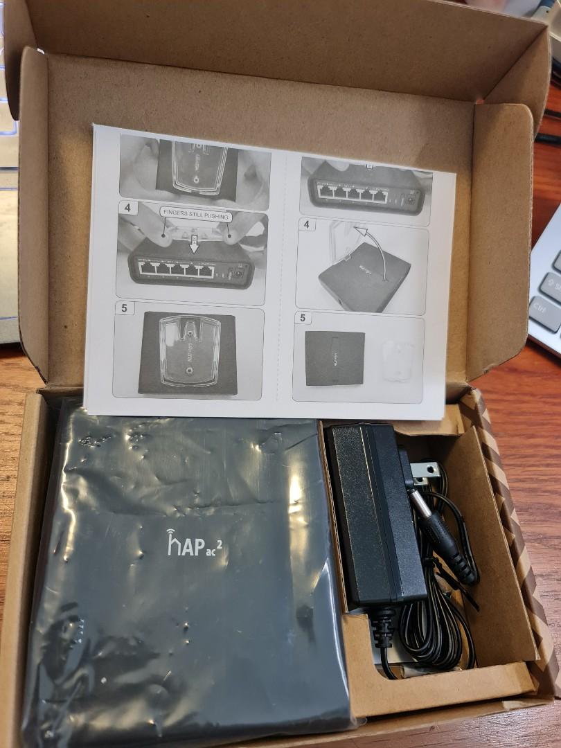 MikroTik hAP ac2 Router - used but unused, Computers & Tech, Parts ...