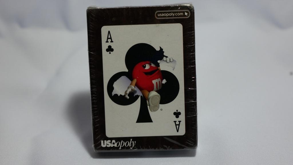 M&M Milk Chocolate Candies Playing Cards, Hobbies & Toys, Toys & Games ...