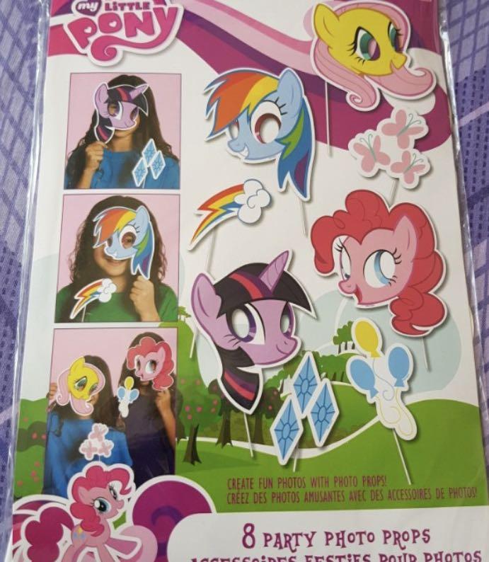 My Little Pony Photobooth Props, Babies & Kids, Toys & Walkers on Carousell