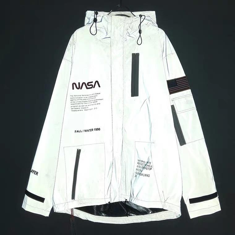 NASA Reflective Jacket, Men's Fashion, Tops & Sets, Hoodies on Carousell