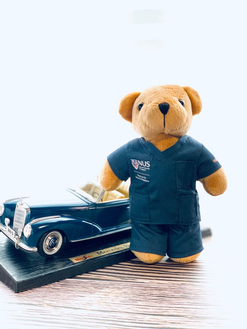 New Official MedBear, Dr. Bear, Doctor Bear from NUS YLL Medicine Bear ...