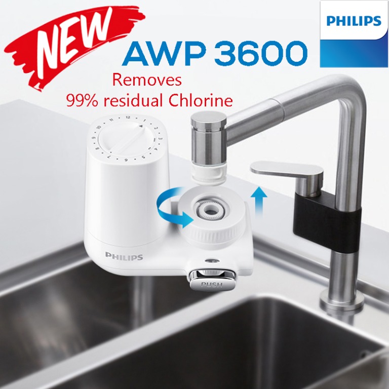 NEW PRODUCT Philips water purifier AWP3600 household faucet filter tap ...