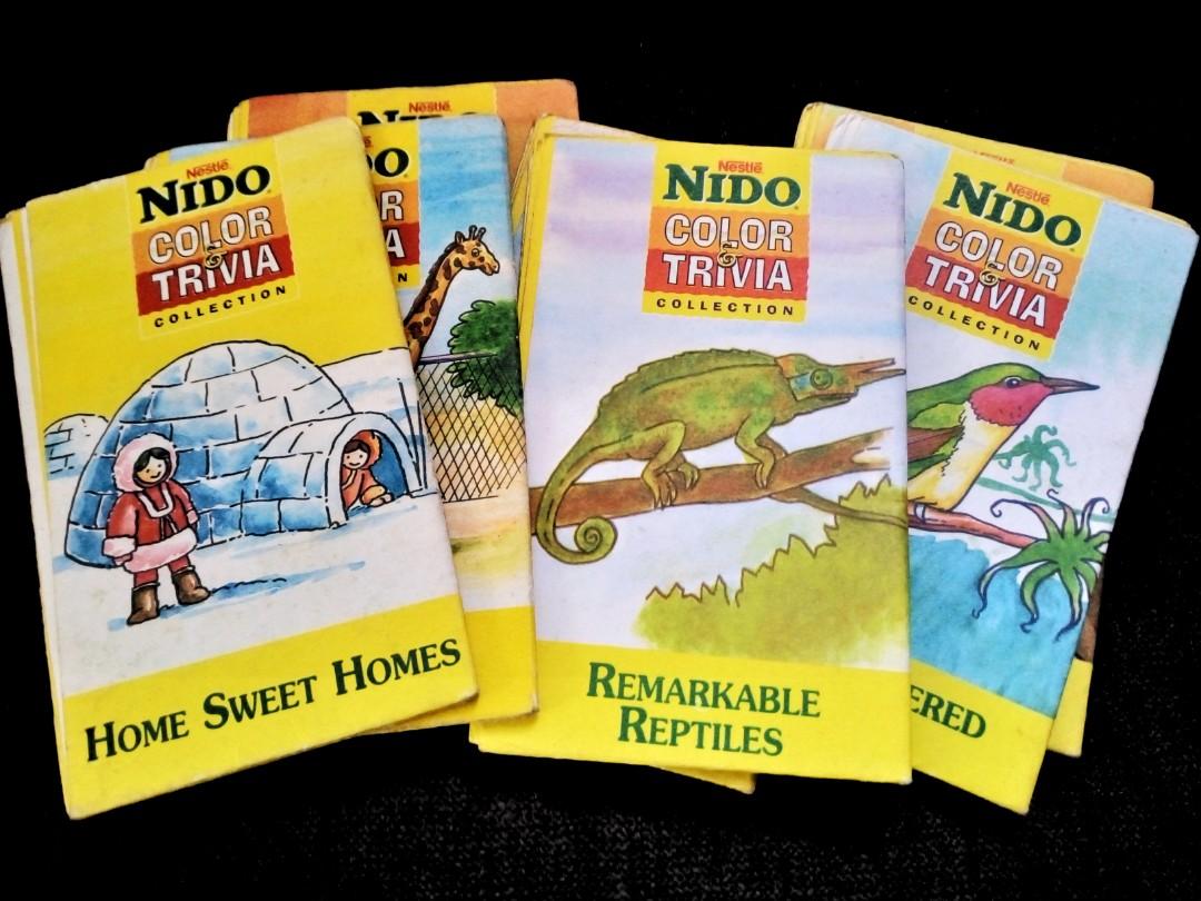 Nido Color and Trivia Collection booklet, Hobbies & Toys, Books ...
