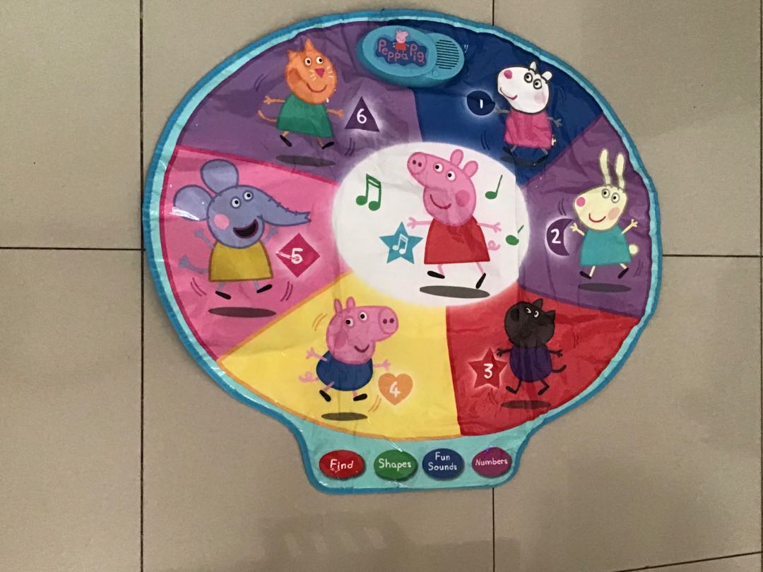 Peppa Pig Interactive Mat x Disney x Frozen, Babies & Kids, Infant ...