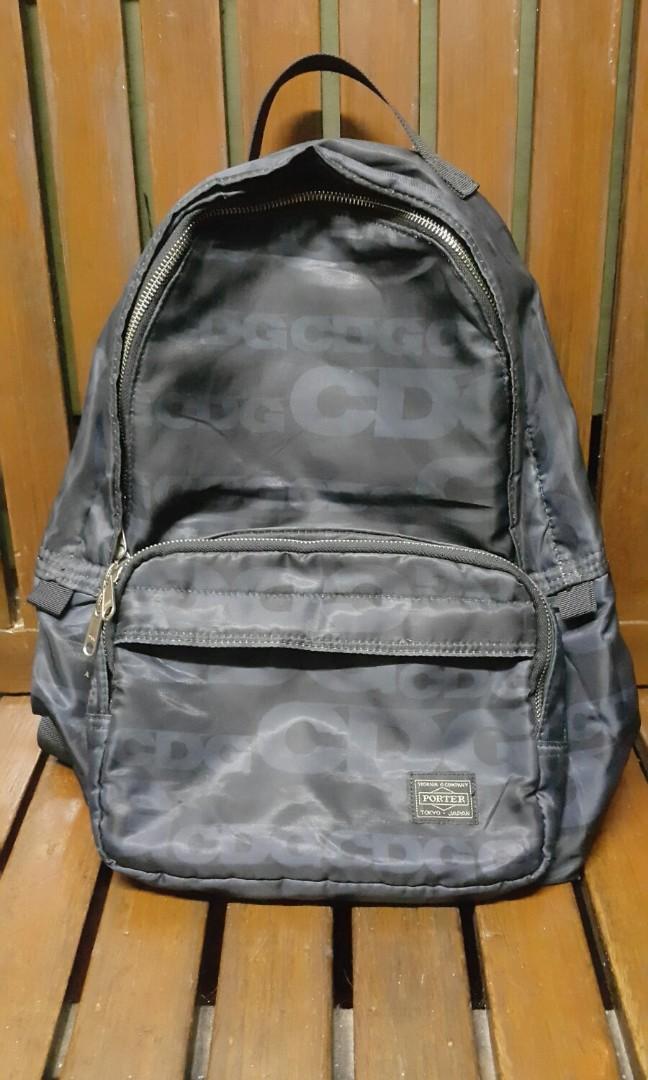 Porter X CDG backpack, Men's Fashion, Bags, Backpacks on Carousell