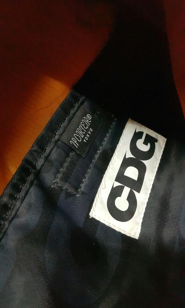 Porter X CDG backpack, Men's Fashion, Bags, Backpacks on Carousell