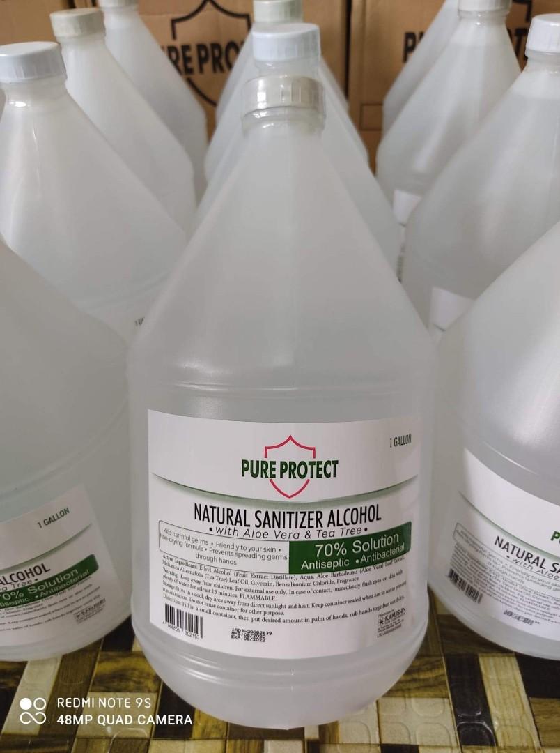 Pure Protect 1 Gallon Alcohol for SALE, Beauty & Personal Care ...