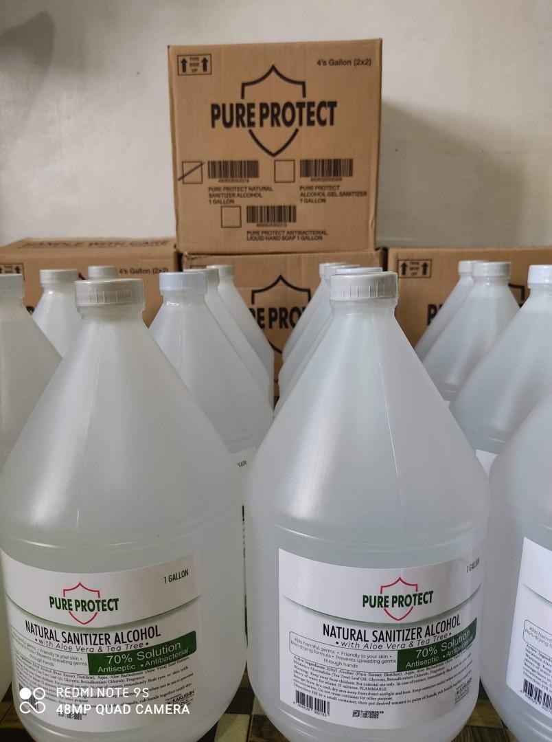 Pure Protect 1 Gallon Alcohol for SALE, Beauty & Personal Care ...