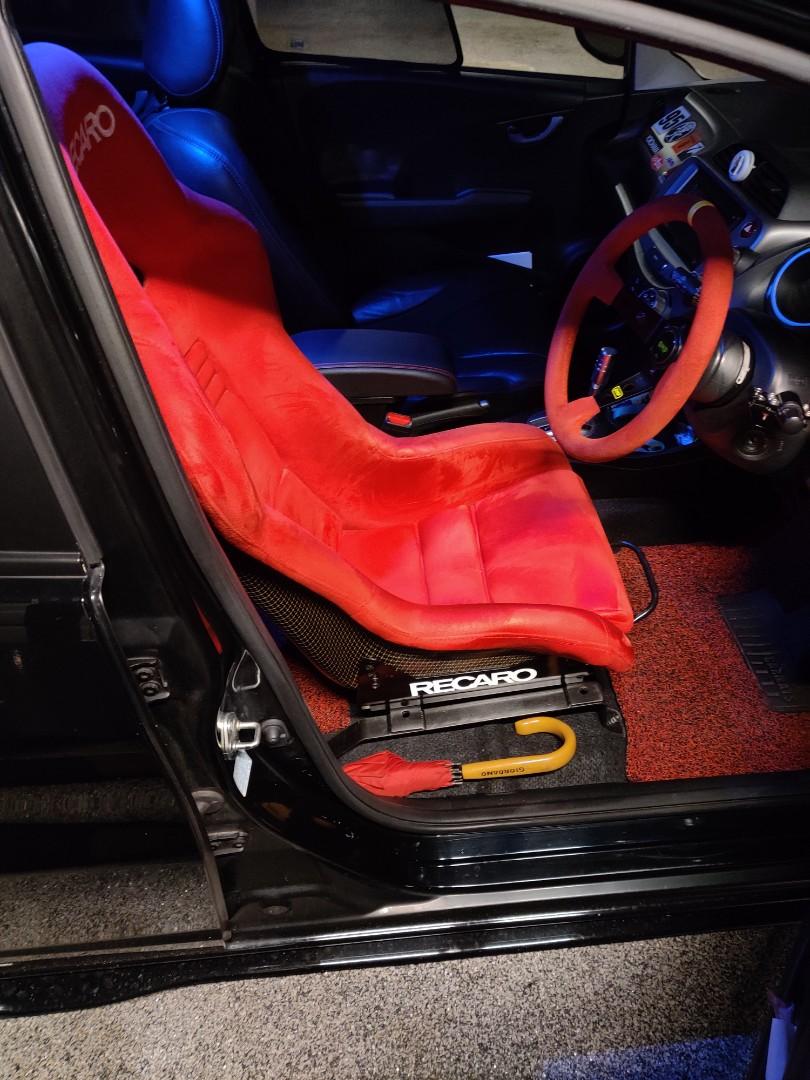 Recaro Full Bucket Seat Honda fit jazz ge6, Car Accessories ...