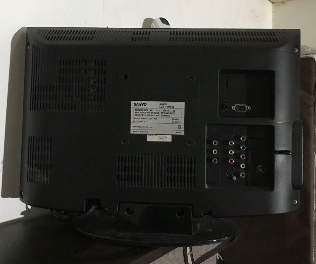 Sanyo 19 inches TV, TV & Home Appliances, TV & Entertainment, TV on ...