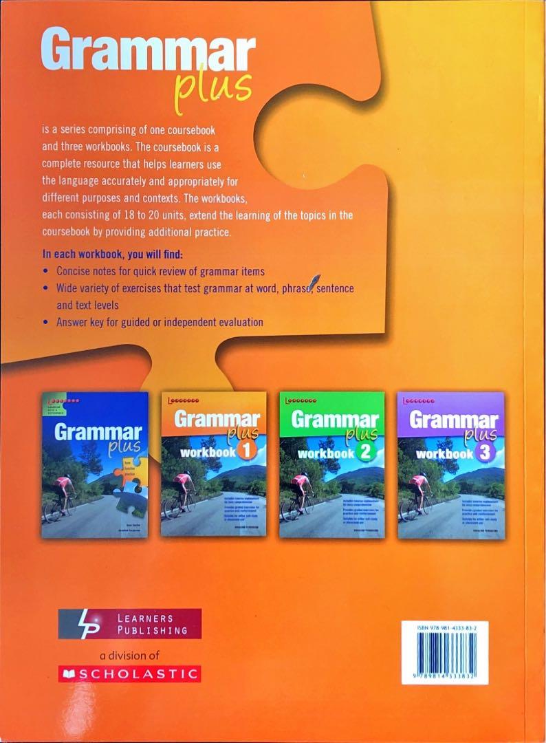 Sec 1 Grammar plus Workbook, Hobbies & Toys, Books & Magazines ...