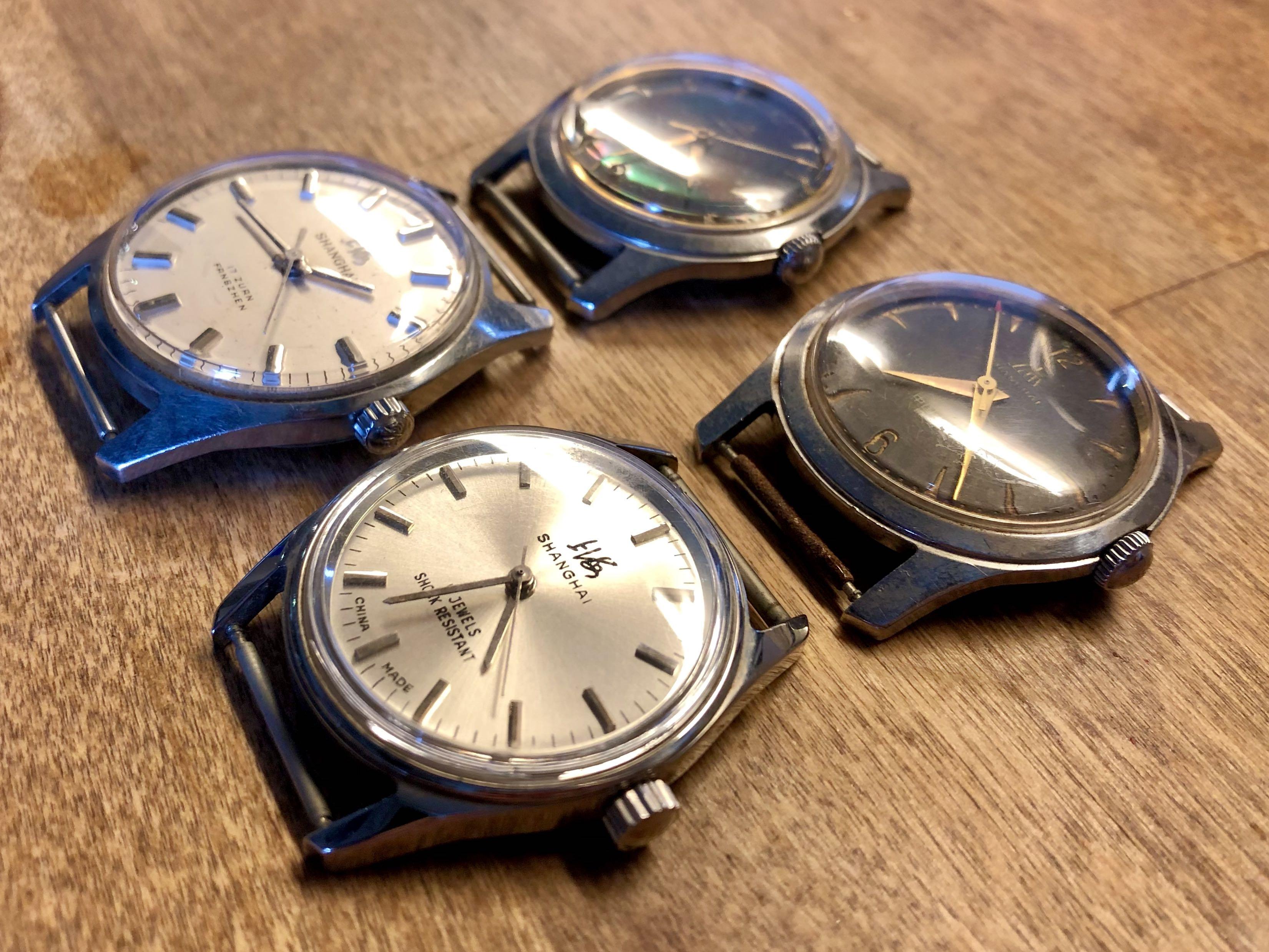 Shanghai Watch Hand Wind Mechanical Watch Explorer Datejust style Retro ...