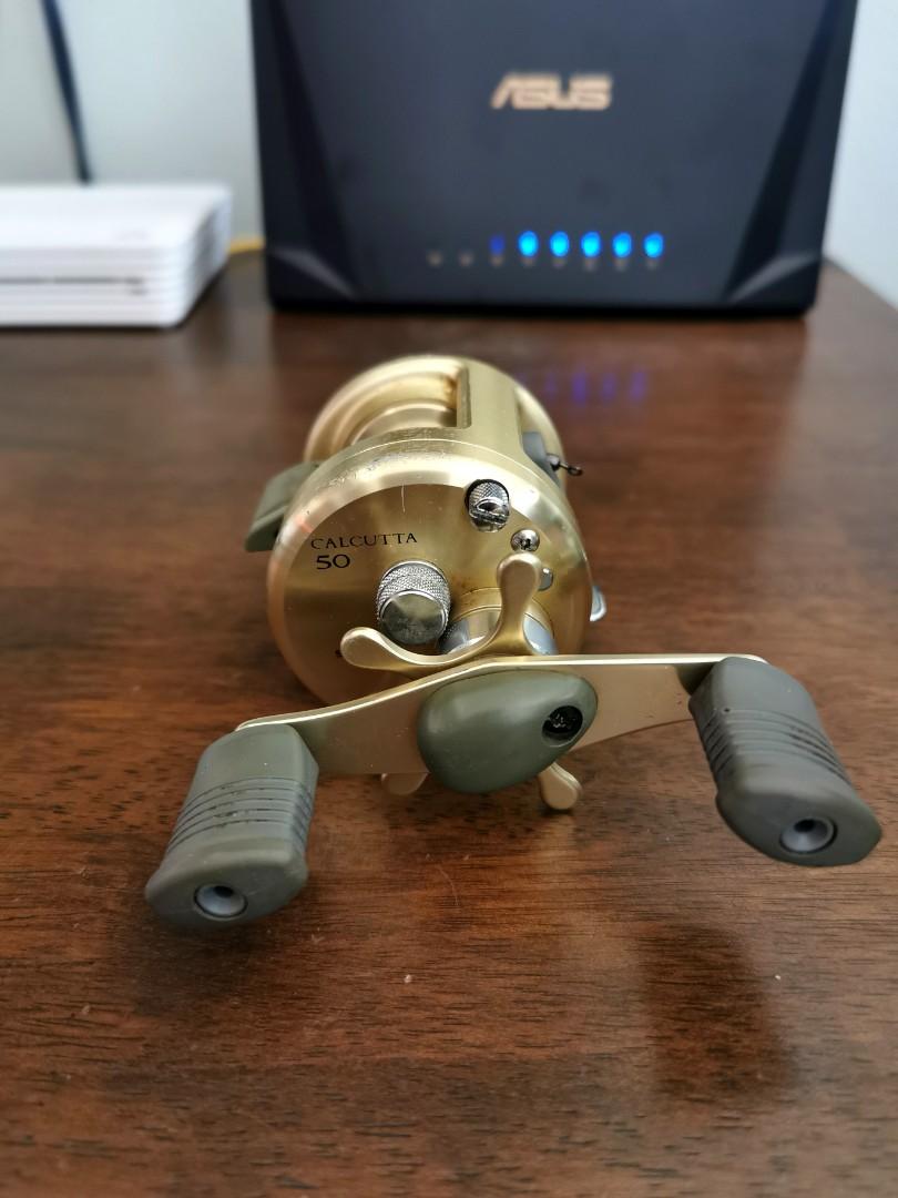 SHIMANO CALCUTTA 50 GOLD, Sports Equipment, Bicycles & Parts, Parts ...