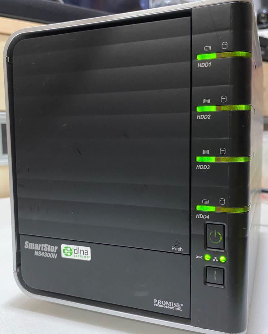 SmartStor NAS with 4x160GB RAID 5, 電腦＆科技, 電腦周邊及配件, 硬碟及儲存器 - Carousell
