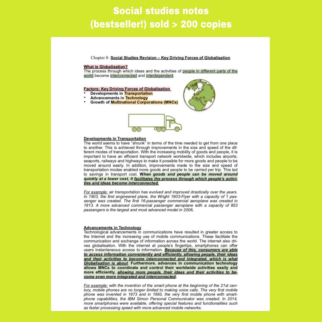 [by top scorer] SS Notes (Best Notes in SG for Secondary 3 and 4 social ...