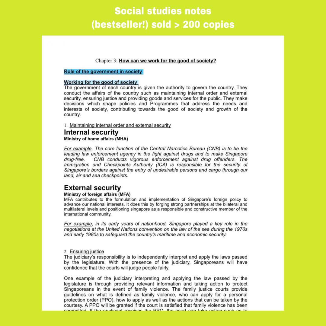 [by top scorer] SS Notes (Best Notes in SG for Secondary 3 and 4 social ...