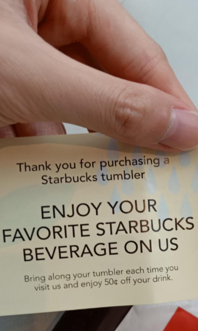 Starbucks, Tickets & Vouchers, Vouchers on Carousell