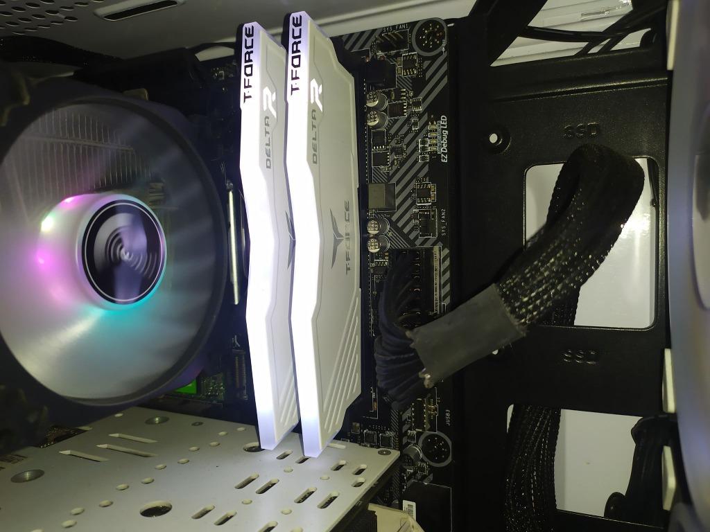 TForce Delta RGB DDR4 2x4gb (8gb) 2666mhz Desktop Ram, Computers & Tech ...
