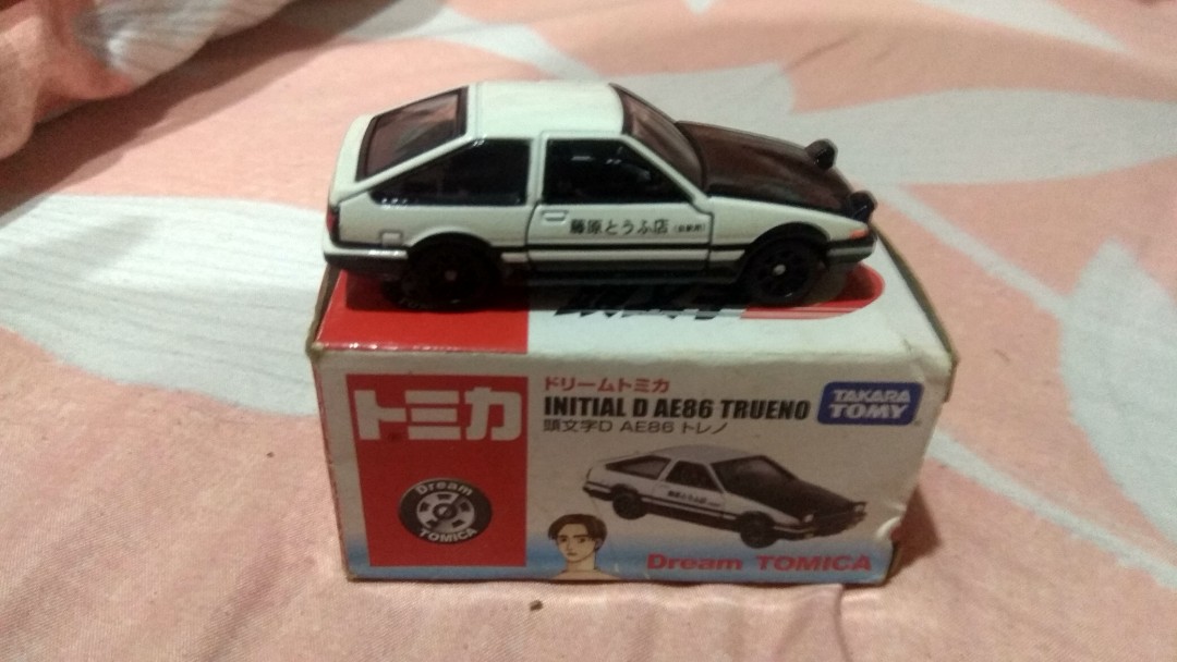 Tomica ae86 trueno initial d, Hobbies & Toys, Toys & Games on Carousell