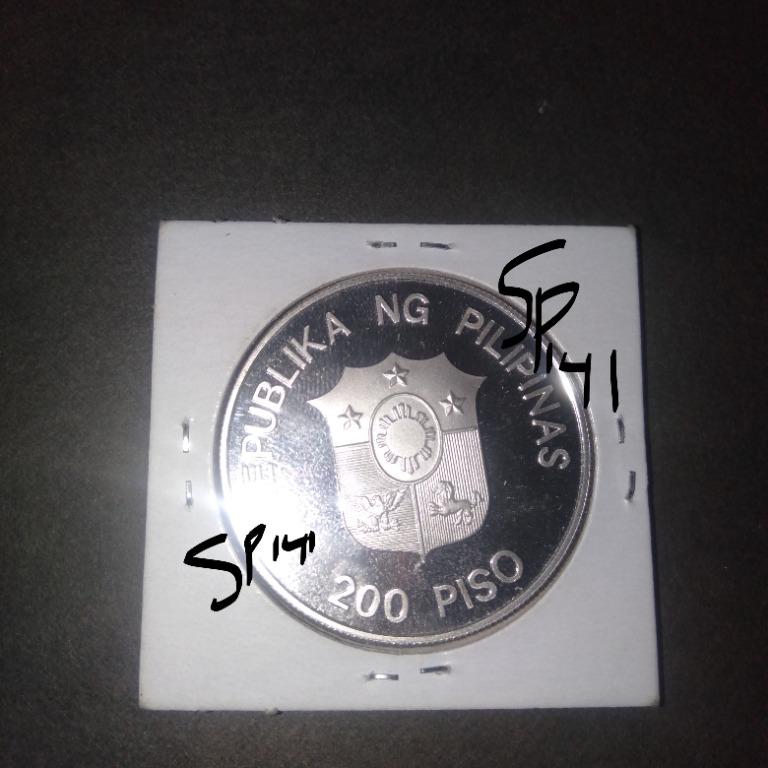 World Wildlife Fund (WWF) 200 piso silver proof coin, Hobbies & Toys ...
