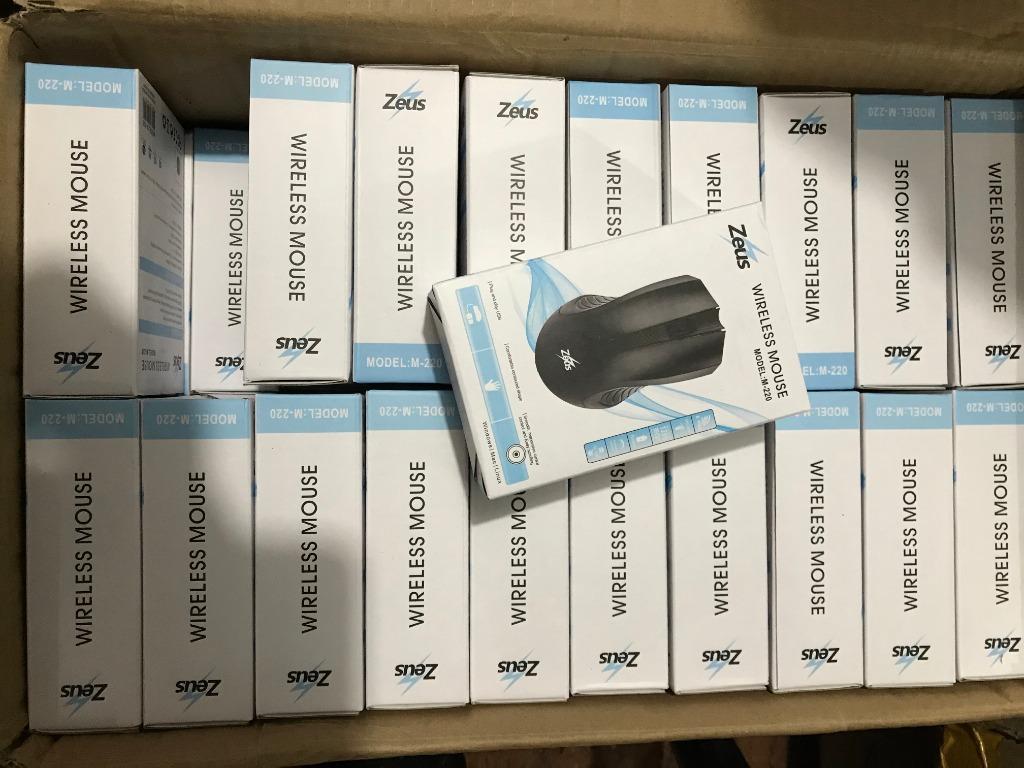 Zeus (M220) Wireless Gaming Mouse / Office Mouse With Nano Receiver And ...