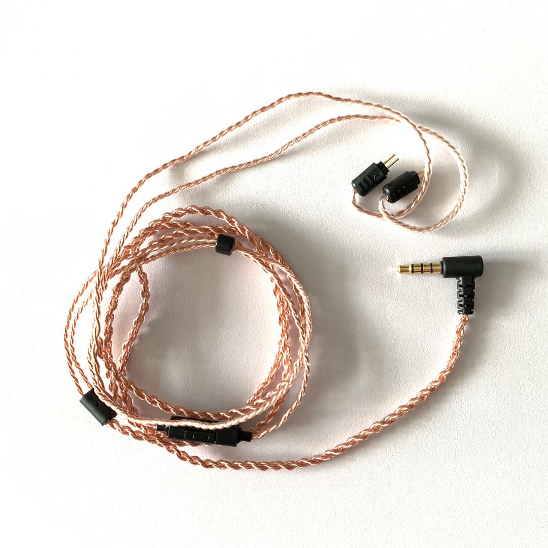 0.75mm 2-pin Upgrade Copper Earphone Cable, Audio, Portable Audio ...