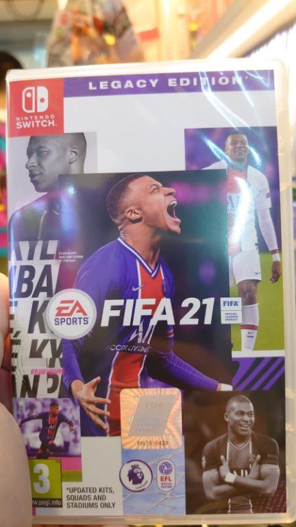 全新 Fifa 21 SWITCH版, 電子遊戲, 電子遊戲, Nintendo 任天堂 - Carousell