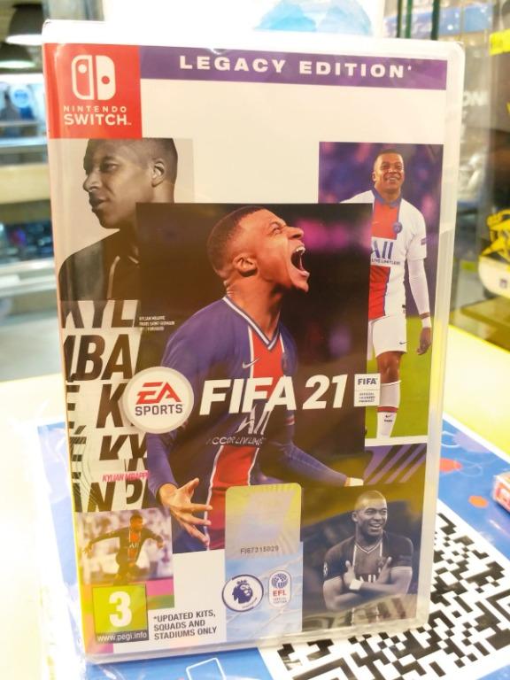 (全新現貨) Fifa 21 Switch 標準版【觀塘樂天】, 電子遊戲, 電子遊戲, Nintendo 任天堂 - Carousell