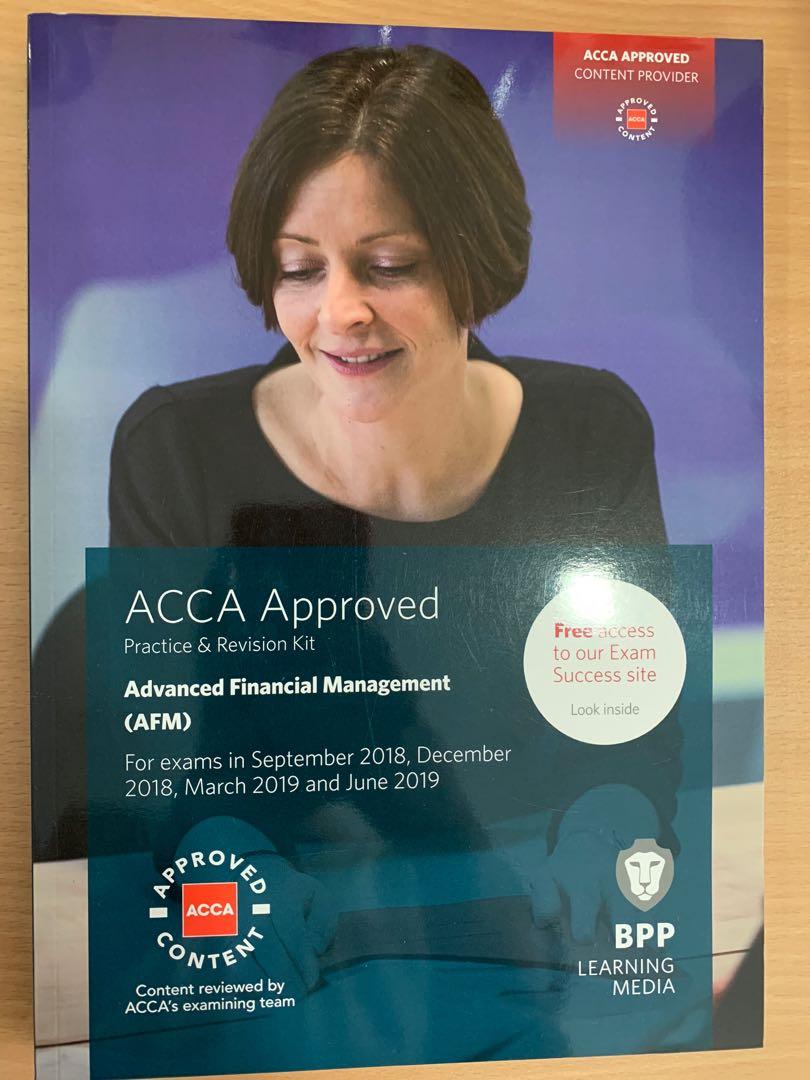 ACCA-AFM, Hobbies & Toys, Books & Magazines, Assessment Books on Carousell