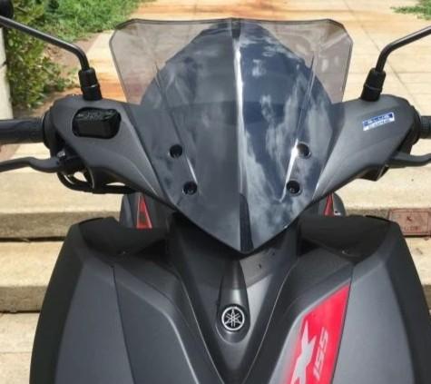 Aerox windshield windscreen tall tinted, Motorcycles, Motorcycle ...