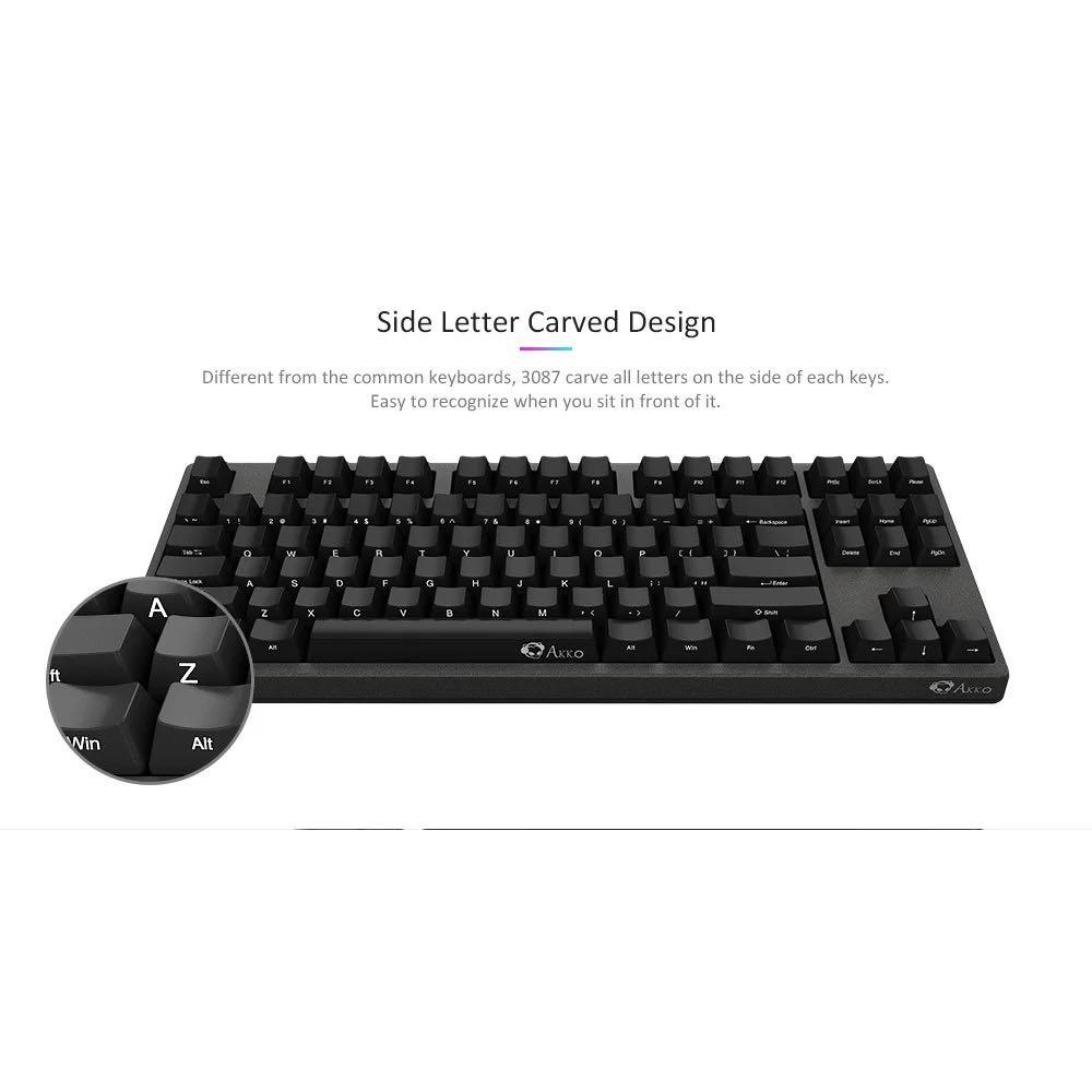 Akko x Ducky 3087 Mechanical Keyboard, Computers & Tech, Parts ...