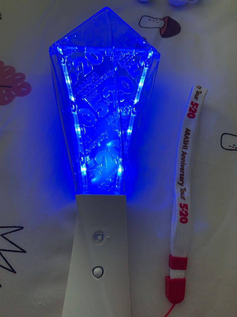 Arashi - 5x10 official penlight, Hobbies & Toys, Memorabilia ...