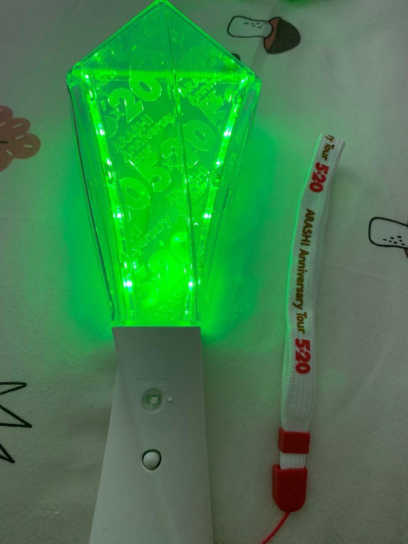 Arashi - 5x10 official penlight, Hobbies & Toys, Memorabilia ...