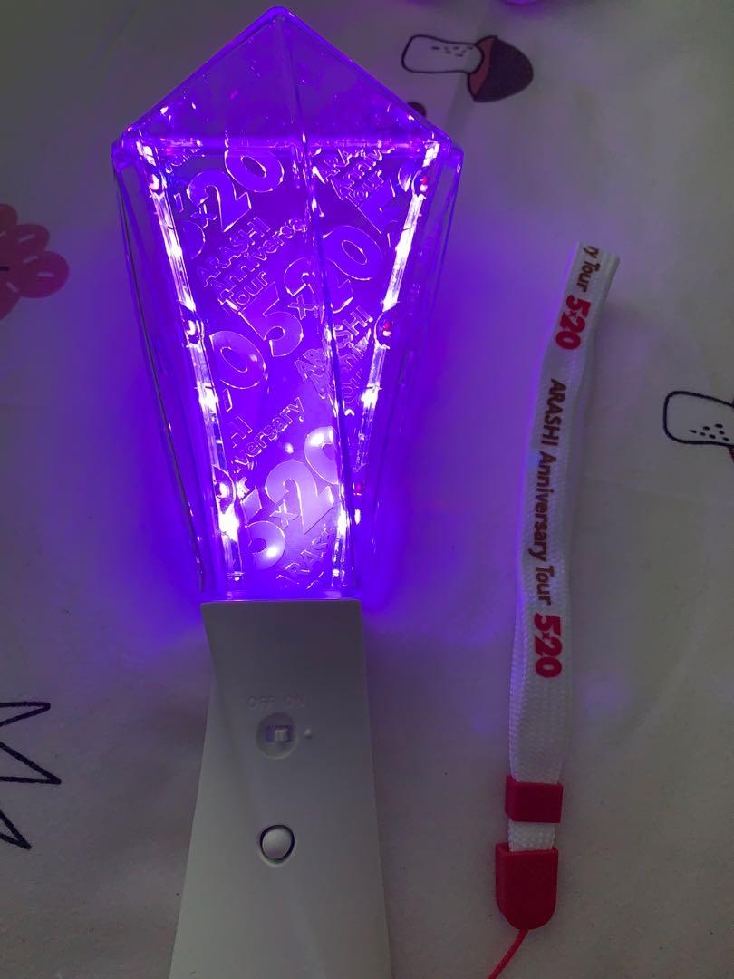 Arashi - 5x10 official penlight, Hobbies & Toys, Memorabilia ...