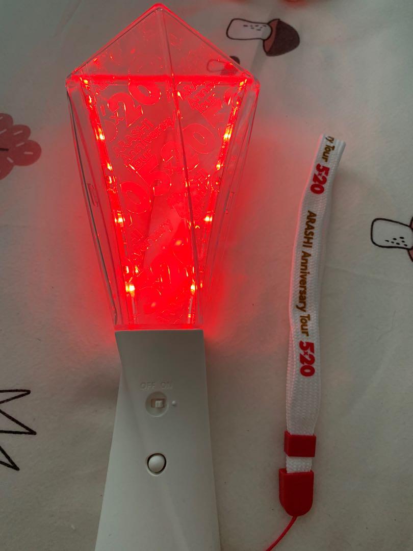 Arashi - 5x10 official penlight, Hobbies & Toys, Memorabilia ...