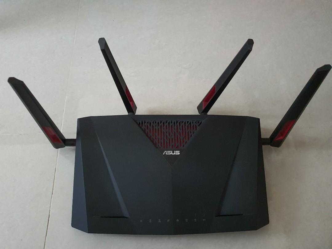 Asus RT-AC88U Router, Computers & Tech, Parts & Accessories, Networking ...