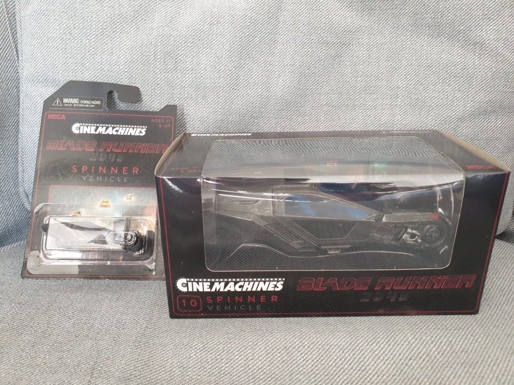 Blade Runner 2049 Spinner Collectible Die-Cast Replica 6" and 3" (NECA ...
