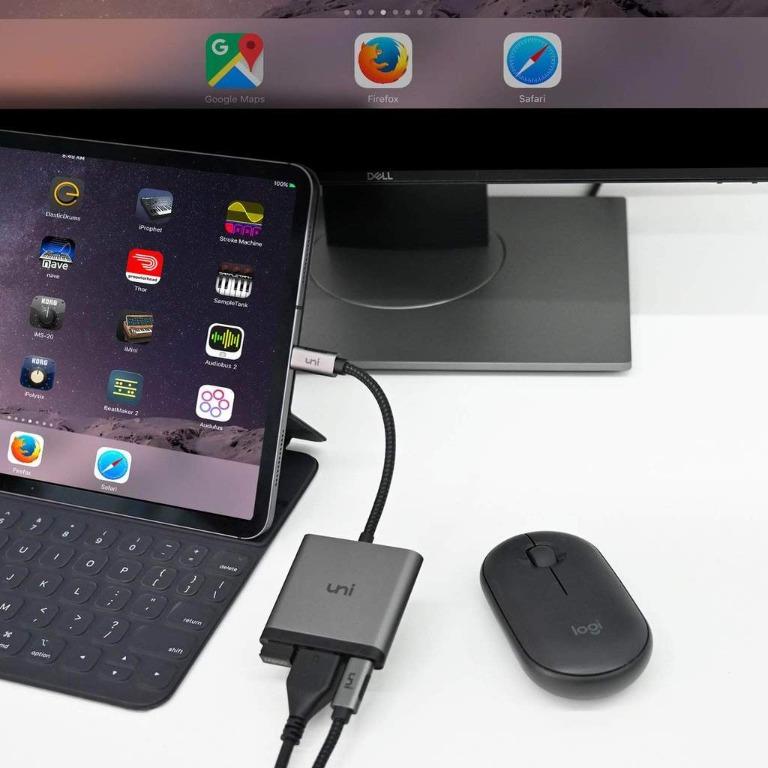 [BNIB] UNI USB-C 3-in-1 Hub, 1*HDMI+1*USB 3.0+1*USB-C PD, Aluminum ...