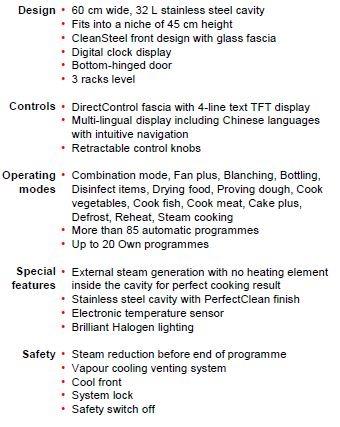 BRAND NEW Miele Stream Oven-DGC 6400全新嵌入式蒸爐烤箱, 家庭電器, 廚房電器, 焗爐及多士爐 ...